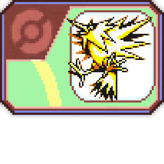 Shiny Zapdos Sprite
