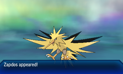 Shiny Zapdos Fire Red