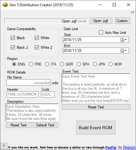 Gen 5 Distribution Creator - ROM Editing - Project Pokemon Forums