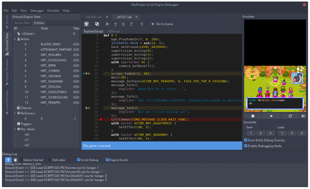 PMD2 - SkyTemple ROM Editor (Maps, Scripts, Debugger, ...) - ROM - NDS Research and Development ...